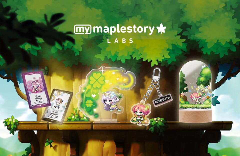 MapleStory launches 'merchandise creation' service using user characters
