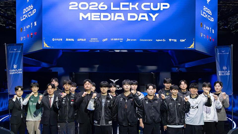 LCK 10개팀 선수들 "2026 LCK컵 강력한 우승 후보는 젠지와 T1"